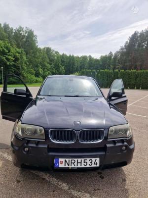 Melns BMW X3 2005 Elektrėnai, ar dzinēja tilpumu 3.00 L un nobraukumu 300 tūkst. km par 3590 €, foto 5 vietnē AUTOMOTO.COM.LV