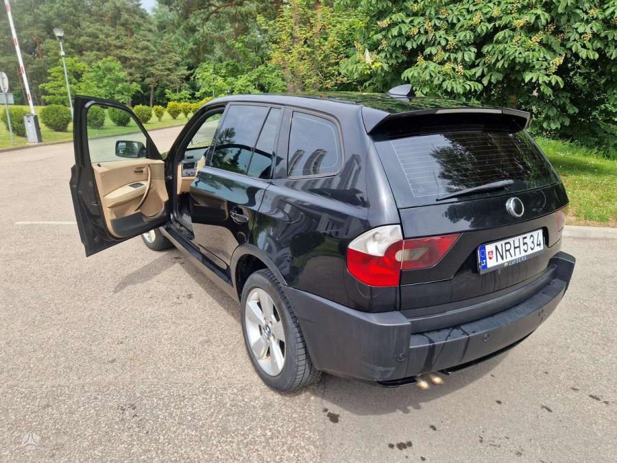 Melns BMW X3 2005 Elektrėnai, ar dzinēja tilpumu 3.00 L un nobraukumu 300 tūkst. km par 3590 €, foto 8 vietnē AUTOMOTO.COM.LV