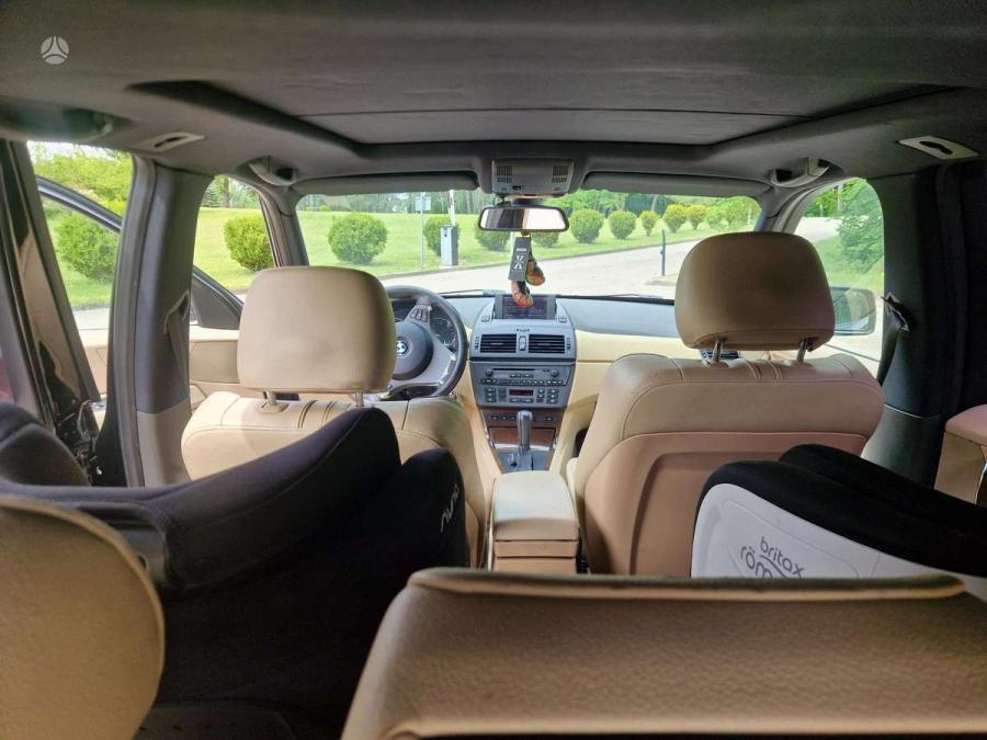 Melns BMW X3 2005 Elektrėnai, ar dzinēja tilpumu 3.00 L un nobraukumu 300 tūkst. km par 3590 €, foto 12 vietnē AUTOMOTO.COM.LV
