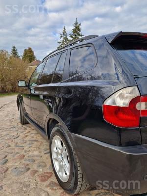 Черный БМВ Х3 2006 в Елгава, объемом двигателя 2.00 л и пробегом 334 тыс. км за 3600 €, фото 9 на AUTOMOTO.COM.LV