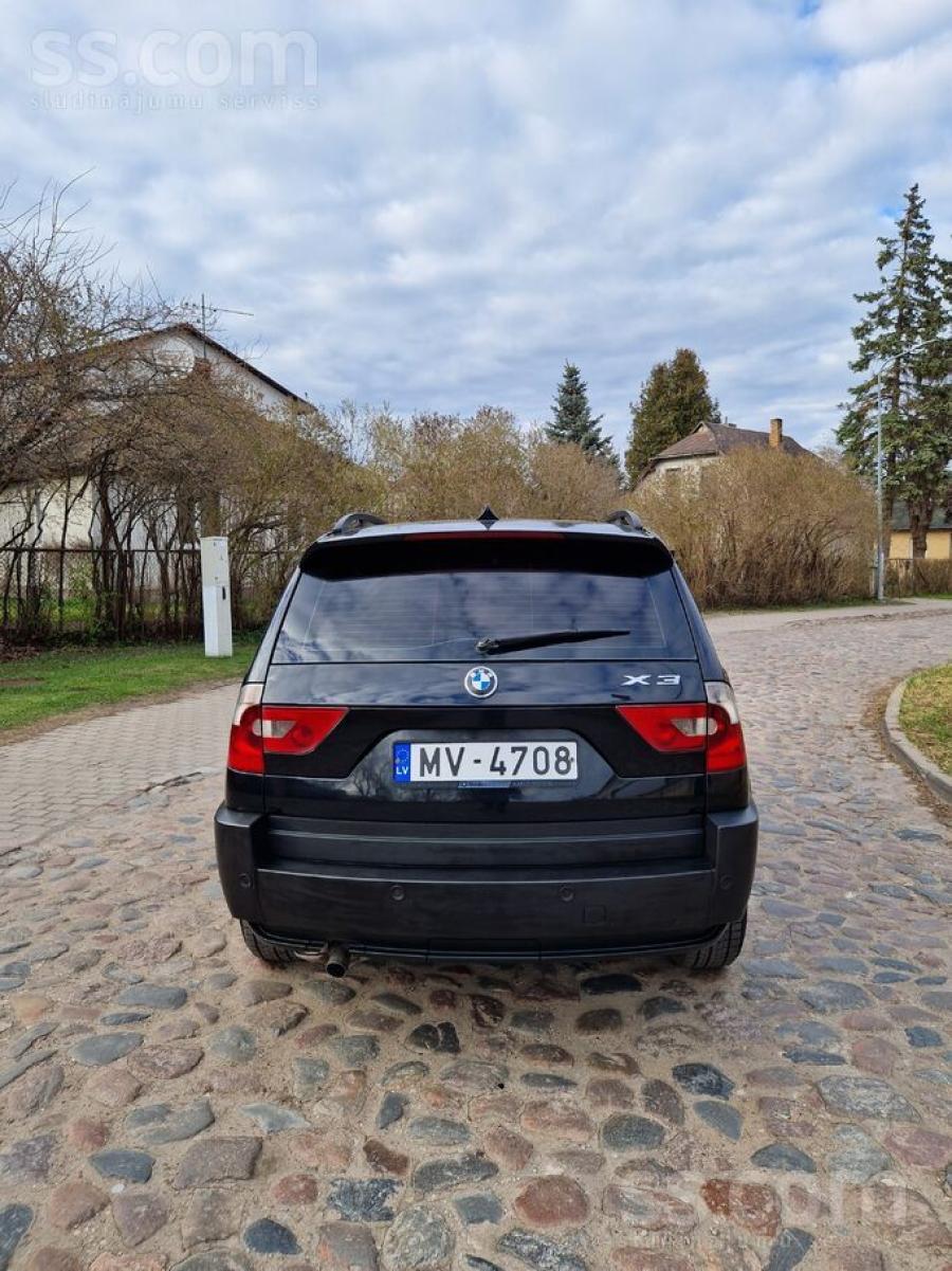 Черный БМВ Х3 2006 в Елгава, объемом двигателя 2.00 л и пробегом 334 тыс. км за 3600 €, фото 12 на AUTOMOTO.COM.LV