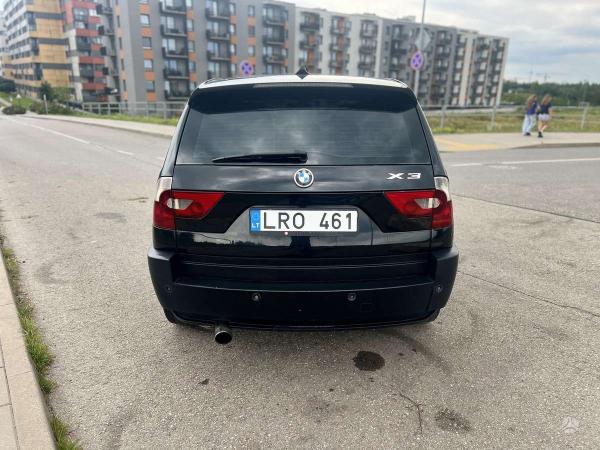 Черный БМВ Х3 2006 в Вильнюс, объемом двигателя 2.00 л и пробегом 336 тыс. км за 2800 €, фото 6 на AUTOMOTO.COM.LV