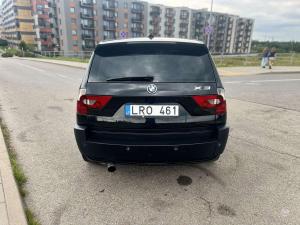 Black BMW X3 2006 in Vilnius, with an engine capacity of 2.00 L and mileage of 336 thousand km for 2800 €, photo 7 on AUTOMOTO.COM.LV