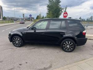 Black BMW X3 2006 in Vilnius, with an engine capacity of 2.00 L and mileage of 336 thousand km for 2800 €, photo 9 on AUTOMOTO.COM.LV