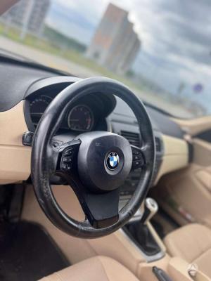 Black BMW X3 2006 in Vilnius, with an engine capacity of 2.00 L and mileage of 336 thousand km for 2800 €, photo 16 on AUTOMOTO.COM.LV