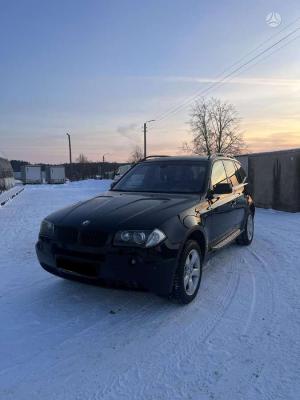 Melns BMW X3 2007 Utena, ar dzinēja tilpumu 2.00 L un nobraukumu 269 tūkst. km par 5000 €, foto 2 vietnē AUTOMOTO.COM.LV