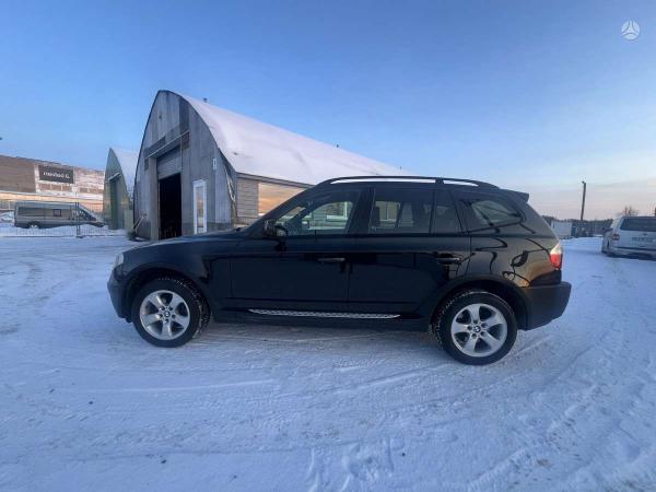 Melns BMW X3 2007 Utena, ar dzinēja tilpumu 2.00 L un nobraukumu 269 tūkst. km par 5000 €, foto 3 vietnē AUTOMOTO.COM.LV