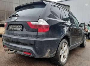 Melns BMW X3 2008 Marijampole, ar dzinēja tilpumu 2.00 L un nobraukumu 219 tūkst. km par 3950 €, foto 3 vietnē AUTOMOTO.COM.LV