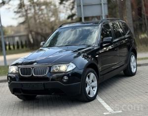 Черный БМВ Х3 2009 в Юрмала, объемом двигателя 2.00 л и пробегом 0 тыс. км за 5990 €, фото 3 на AUTOMOTO.COM.LV