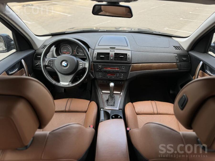 Черный БМВ Х3 2009 в Юрмала, объемом двигателя 2.00 л и пробегом 0 тыс. км за 5990 €, фото 12 на AUTOMOTO.COM.LV