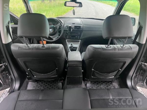 Melns BMW X3 2006 Limbaži, ar dzinēja tilpumu 2.00 L un nobraukumu 395 tūkst. km par 4450 €, foto 5 vietnē AUTOMOTO.COM.LV