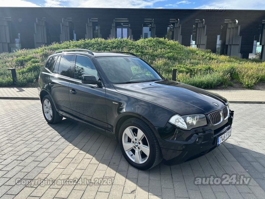 Black BMW X3 2006 in Saue, with an engine capacity of 3.00 L and mileage of 257 thousand km for 5990 €, photo 1 on AUTOMOTO.COM.LV