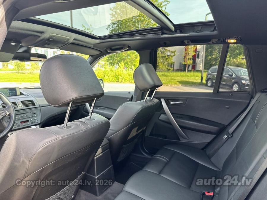 Black BMW X3 2006 in Saue, with an engine capacity of 3.00 L and mileage of 257 thousand km for 5990 €, photo 7 on AUTOMOTO.COM.LV