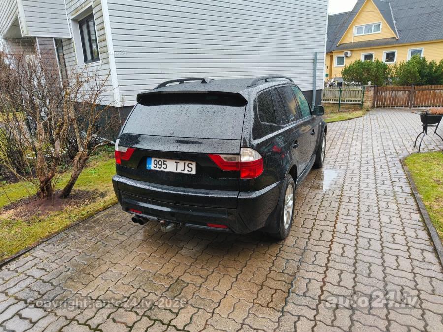 Black BMW X3 2007 in Tallinn, with an engine capacity of 3.00 L and mileage of 310 thousand km for 5500 €, photo 3 on AUTOMOTO.COM.LV