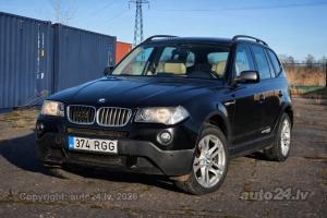 Черный БМВ Х3 2008 в Нарва, объемом двигателя 2.00 л и пробегом 231 тыс. км за 6500 €, фото  на AUTOMOTO.COM.LV