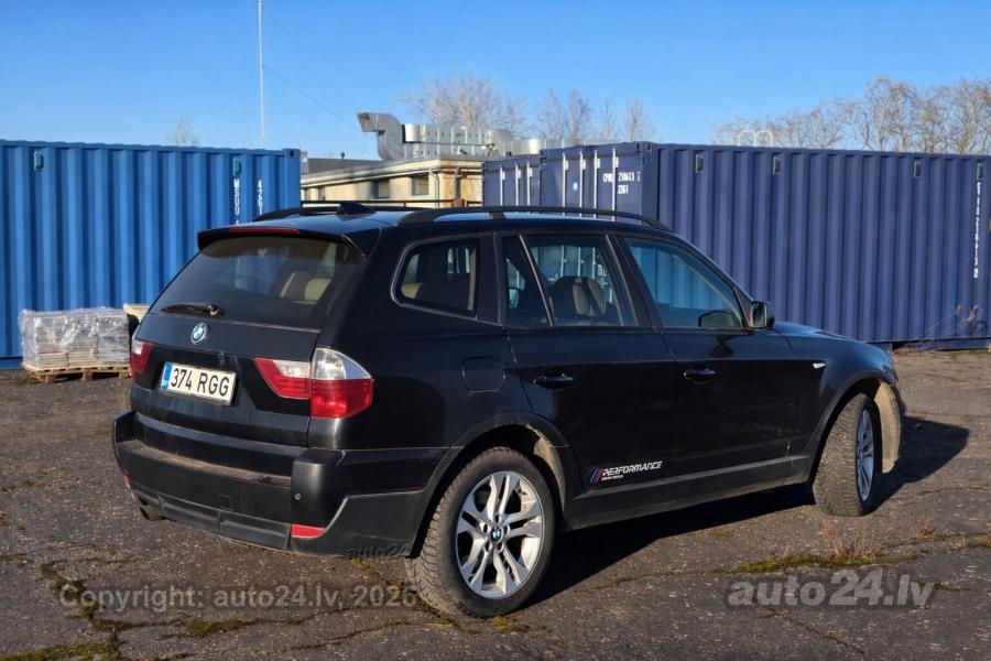 Melns BMW X3 2008 Narva, ar dzinēja tilpumu 2.00 L un nobraukumu 231 tūkst. km par 6500 €, foto 4 vietnē AUTOMOTO.COM.LV