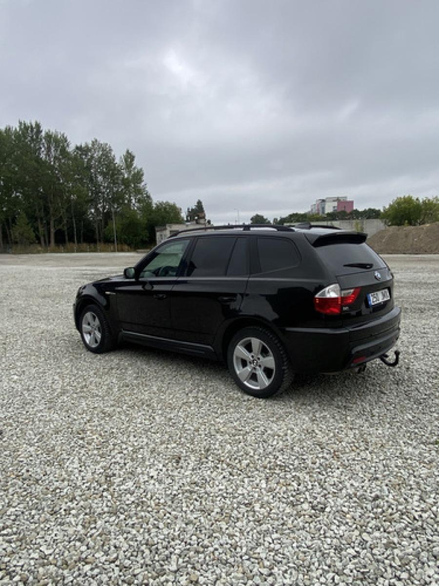 Black BMW X3 2008 in Tallinn, with an engine capacity of 3.00 L and mileage of 282 thousand km for 5200 €, photo 3 on AUTOMOTO.COM.LV