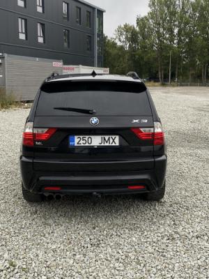 Black BMW X3 2008 in Tallinn, with an engine capacity of 3.00 L and mileage of 282 thousand km for 5200 €, photo 7 on AUTOMOTO.COM.LV