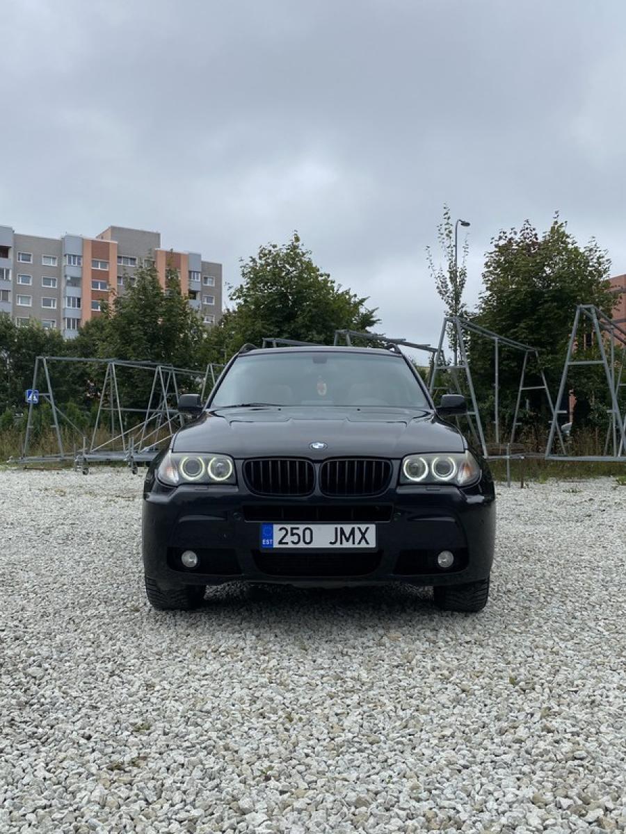 Black BMW X3 2008 in Tallinn, with an engine capacity of 3.00 L and mileage of 282 thousand km for 5200 €, photo 13 on AUTOMOTO.COM.LV