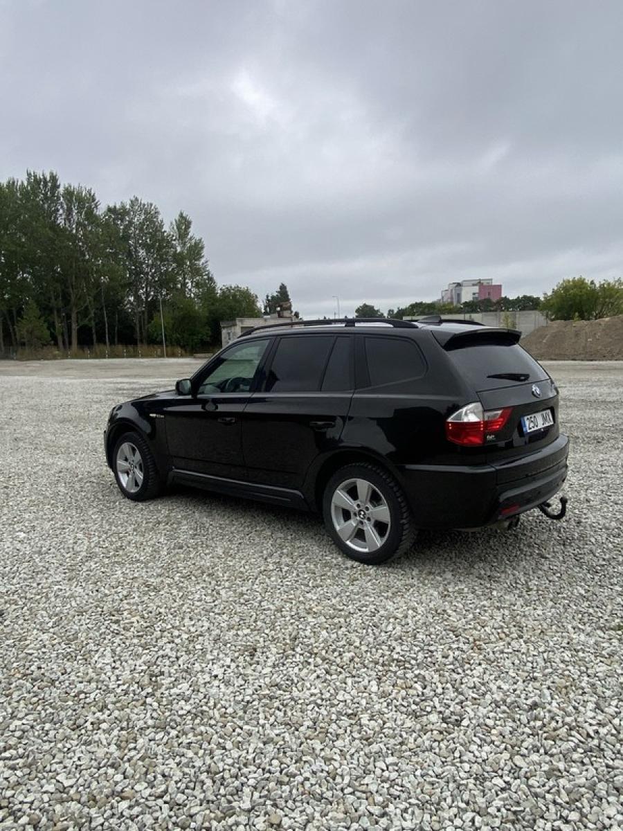 Black BMW X3 2008 in Tallinn, with an engine capacity of 3.00 L and mileage of 282 thousand km for 5200 €, photo 14 on AUTOMOTO.COM.LV