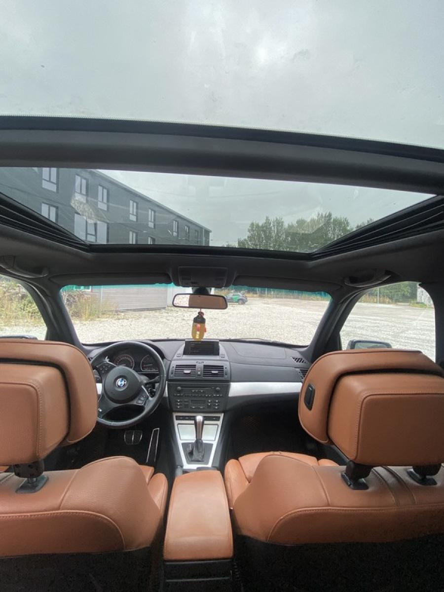 Black BMW X3 2008 in Tallinn, with an engine capacity of 3.00 L and mileage of 282 thousand km for 5200 €, photo 19 on AUTOMOTO.COM.LV