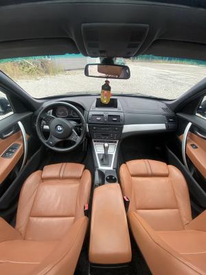 Black BMW X3 2008 in Tallinn, with an engine capacity of 3.00 L and mileage of 282 thousand km for 5200 €, photo 20 on AUTOMOTO.COM.LV