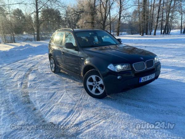 Black BMW X3 2009 in Paide, with an engine capacity of 2.00 L and mileage of 380 thousand km for 5199 €, photo 2 on AUTOMOTO.COM.LV
