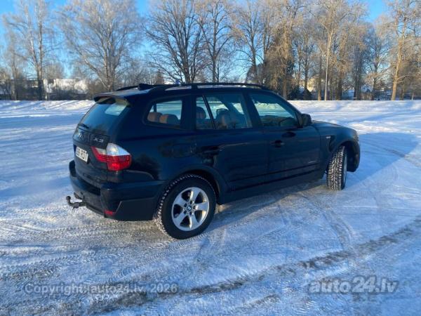 Black BMW X3 2009 in Paide, with an engine capacity of 2.00 L and mileage of 380 thousand km for 5199 €, photo 3 on AUTOMOTO.COM.LV