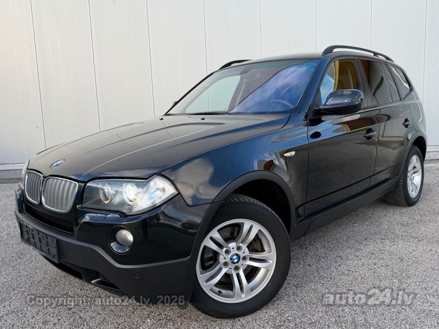 Black BMW X3 2010 in Tartu, with an engine capacity of 2.00 L and mileage of 224 thousand km for 7500 €, photo 3 on AUTOMOTO.COM.LV
