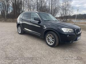 Melns BMW X3 2011 Tallina, ar dzinēja tilpumu 2.00 L un nobraukumu 280 tūkst. km par 11500 €, foto  vietnē AUTOMOTO.COM.LV