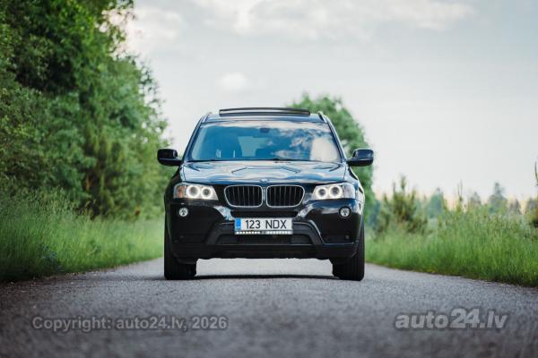 Black BMW X3 2011 in Tallinn, with an engine capacity of 2.00 L and mileage of 341 thousand km for 9799 €, photo 1 on AUTOMOTO.COM.LV