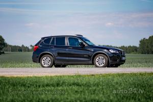 Black BMW X3 2011 in Tallinn, with an engine capacity of 2.00 L and mileage of 341 thousand km for 9799 €, photo 3 on AUTOMOTO.COM.LV