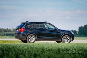 Black BMW X3 2011 in Tallinn, with an engine capacity of 2.00 L and mileage of 341 thousand km for 9799 €, photo 4 on AUTOMOTO.COM.LV
