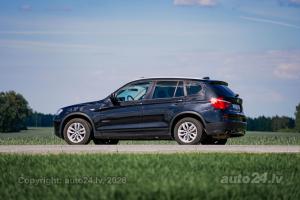 Black BMW X3 2011 in Tallinn, with an engine capacity of 2.00 L and mileage of 341 thousand km for 9799 €, photo 7 on AUTOMOTO.COM.LV