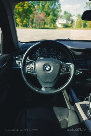 Black BMW X3 2011 in Tallinn, with an engine capacity of 2.00 L and mileage of 341 thousand km for 9799 €, photo 9 on AUTOMOTO.COM.LV