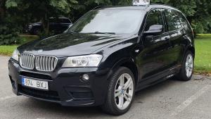 Melns BMW X3 2013 Jehvi, ar dzinēja tilpumu 3.50 L un nobraukumu 375 tūkst. km par 8990 €, foto  vietnē AUTOMOTO.COM.LV