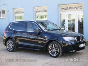 Black BMW X3 2014 in Tartu, with an engine capacity of 2.00 L and mileage of 201 thousand km for 14490 €, photo  on AUTOMOTO.COM.LV