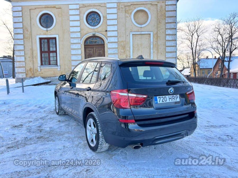 Black BMW X3 2015 in Voru, with an engine capacity of 2.00 L and mileage of 286 thousand km for 15300 €, photo 4 on AUTOMOTO.COM.LV
