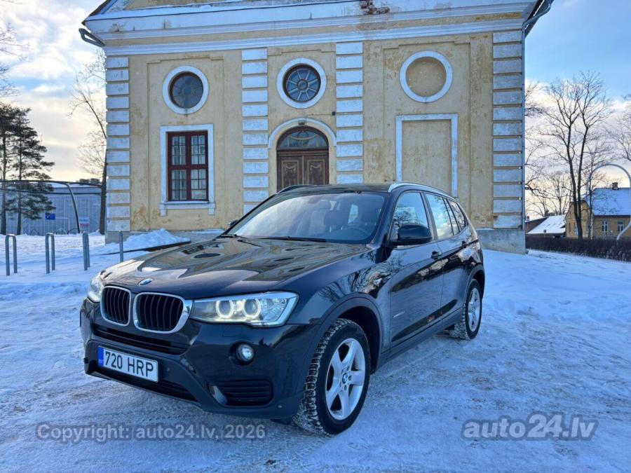 Black BMW X3 2015 in Voru, with an engine capacity of 2.00 L and mileage of 286 thousand km for 15300 €, photo 5 on AUTOMOTO.COM.LV
