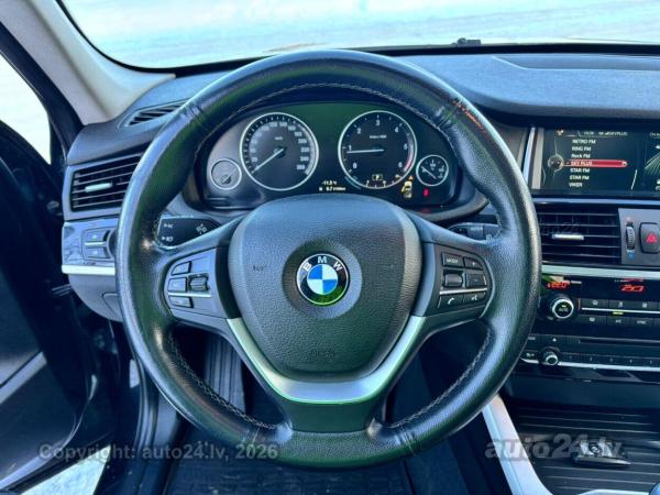 Melns BMW X3 2015 Veru, ar dzinēja tilpumu 2.00 L un nobraukumu 286 tūkst. km par 15300 €, foto 8 vietnē AUTOMOTO.COM.LV