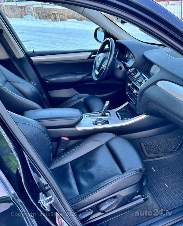 Melns BMW X3 2015 Veru, ar dzinēja tilpumu 2.00 L un nobraukumu 286 tūkst. km par 15300 €, foto 11 vietnē AUTOMOTO.COM.LV