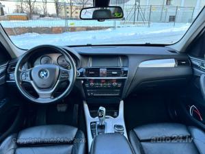Black BMW X3 2015 in Voru, with an engine capacity of 2.00 L and mileage of 286 thousand km for 15300 €, photo 15 on AUTOMOTO.COM.LV
