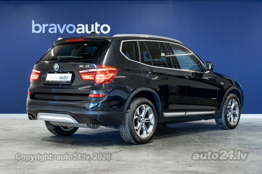 Melns BMW X3 2016 Tallina, ar dzinēja tilpumu 2.00 L un nobraukumu 155 tūkst. km par 15900 €, foto 3 vietnē AUTOMOTO.COM.LV
