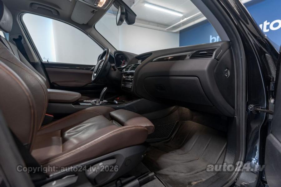 Melns BMW X3 2016 Tallina, ar dzinēja tilpumu 2.00 L un nobraukumu 155 tūkst. km par 15900 €, foto 13 vietnē AUTOMOTO.COM.LV