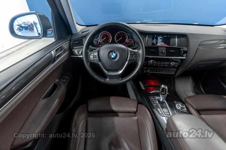Melns BMW X3 2016 Tallina, ar dzinēja tilpumu 2.00 L un nobraukumu 155 tūkst. km par 15900 €, foto 18 vietnē AUTOMOTO.COM.LV