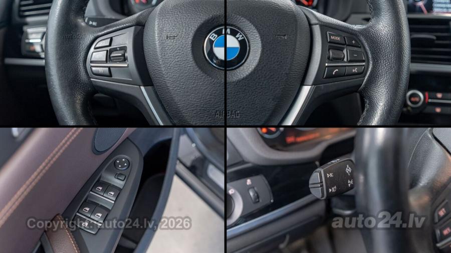 Melns BMW X3 2016 Tallina, ar dzinēja tilpumu 2.00 L un nobraukumu 155 tūkst. km par 15900 €, foto 19 vietnē AUTOMOTO.COM.LV