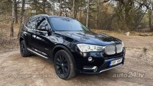 Black BMW X3 2017 in Tallinn, with an engine capacity of 3.00 L and mileage of 230 thousand km for 17390 €, photo  on AUTOMOTO.COM.LV