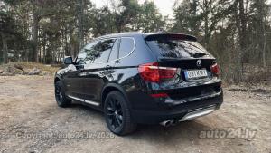 Black BMW X3 2017 in Tallinn, with an engine capacity of 3.00 L and mileage of 230 thousand km for 17390 €, photo 3 on AUTOMOTO.COM.LV