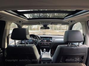 Black BMW X3 2017 in Tallinn, with an engine capacity of 3.00 L and mileage of 230 thousand km for 17390 €, photo 5 on AUTOMOTO.COM.LV