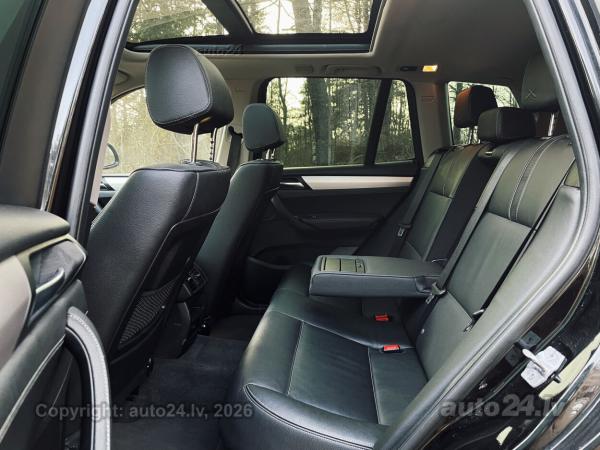 Melns BMW X3 2017 Tallina, ar dzinēja tilpumu 3.00 L un nobraukumu 230 tūkst. km par 17390 €, foto 6 vietnē AUTOMOTO.COM.LV